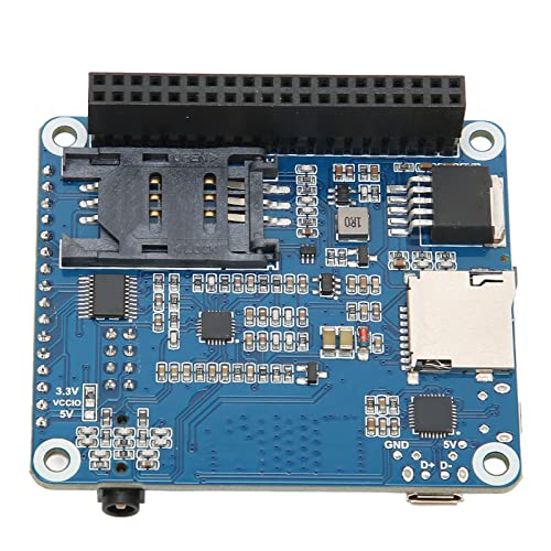 SIM7600G‑H 4G HAT Expansion Header, Noise Suppression 4g Expansion Board Reply Cancellation Onboard USB Interface for Raspberry Pi 40PIN GPIO