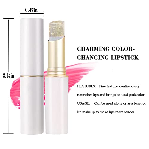 LuckNest 4Pcs Thrive Lip Tint Hydrating, Strong Moisturizing Effect Tinted Lipstick Lip Balm Hydrating, Natural Ingredients Sheer Moisture Lip Tint, Non-Sticky and Long-Lasting Lip Care (B)