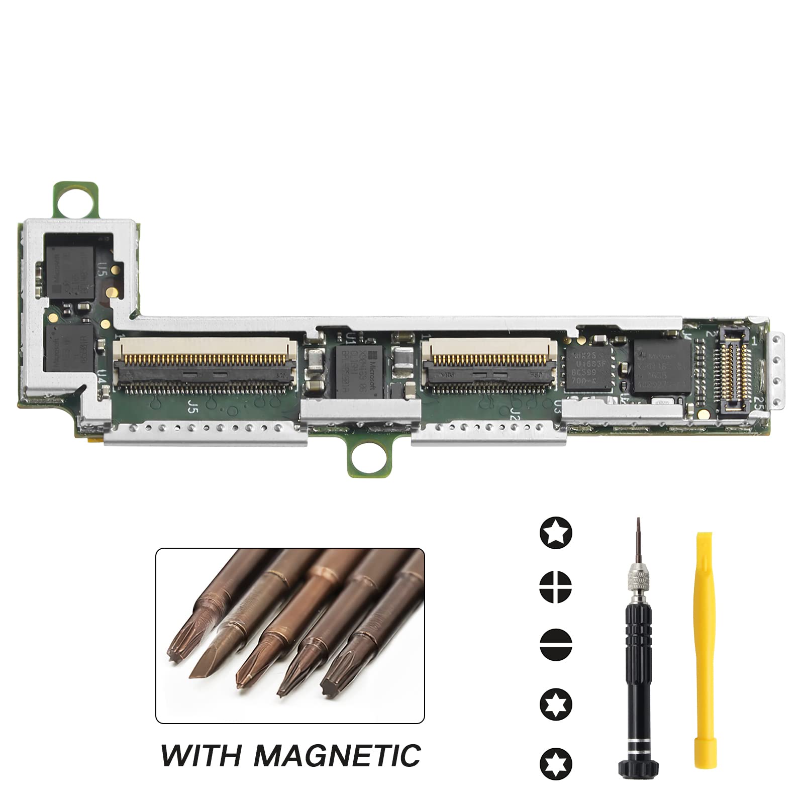 PEHDPVS Touch Screen Digitizer Connector Daughter Board for Microsoft Surface Pro 4 (1724) Pro 5 (1796) Pro 6 (1807 1809) E49068 MJ 94V-0 (with Tools)