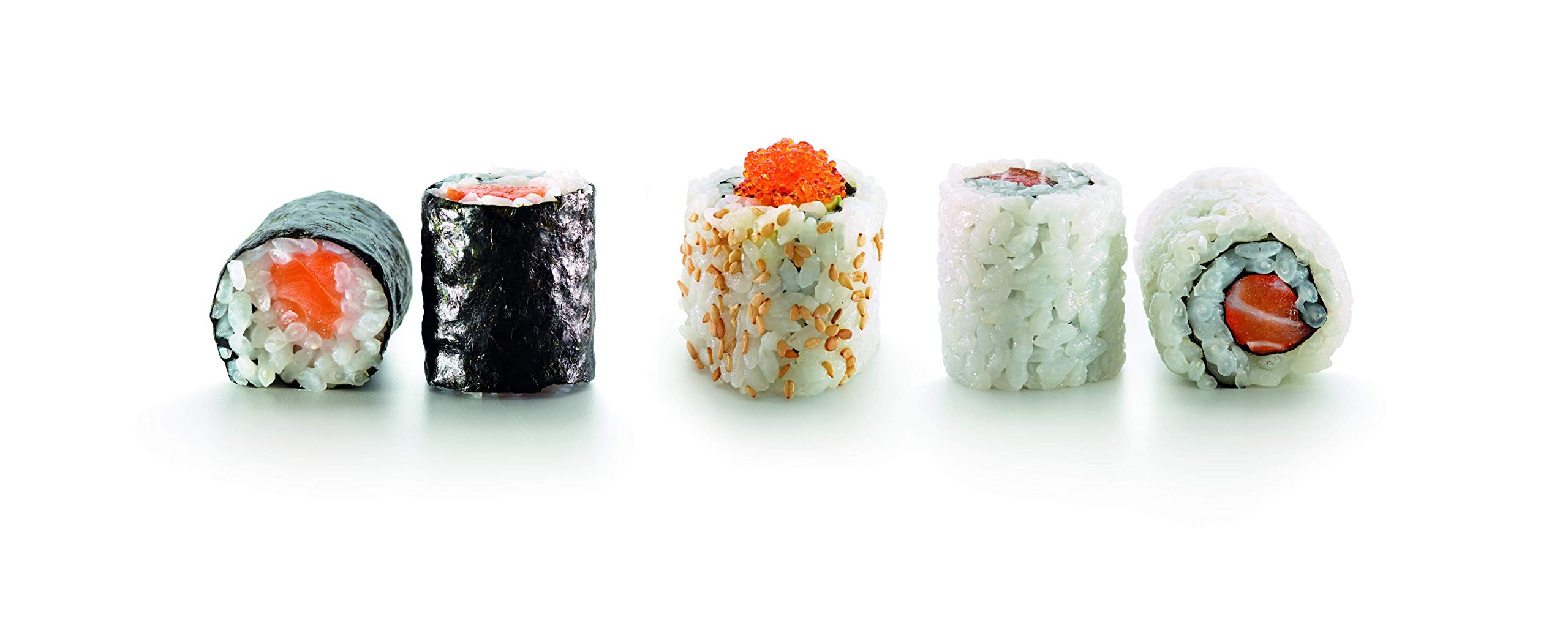 Lekue Makisu Silicone Sushi Mat, Clear, 2