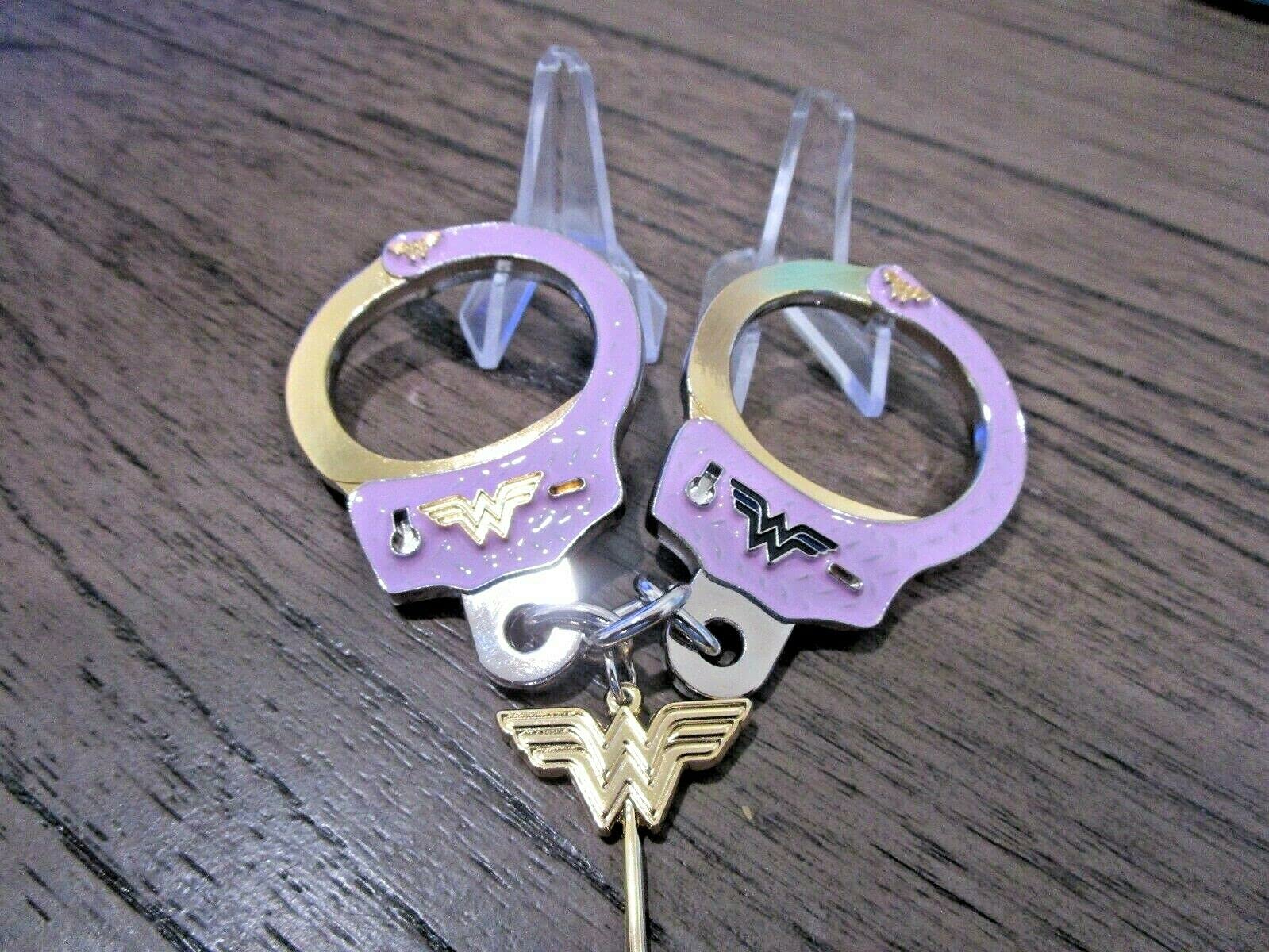 NYPD Detectives Wonder Woman Pink Handcuffs Challenge Coin