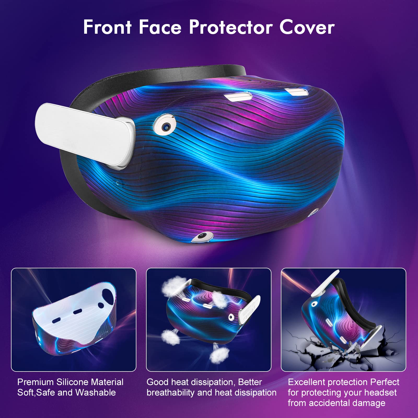 Relohas RGB Lightsaber for Beat Saber and Accessories for Oculus Quest 2