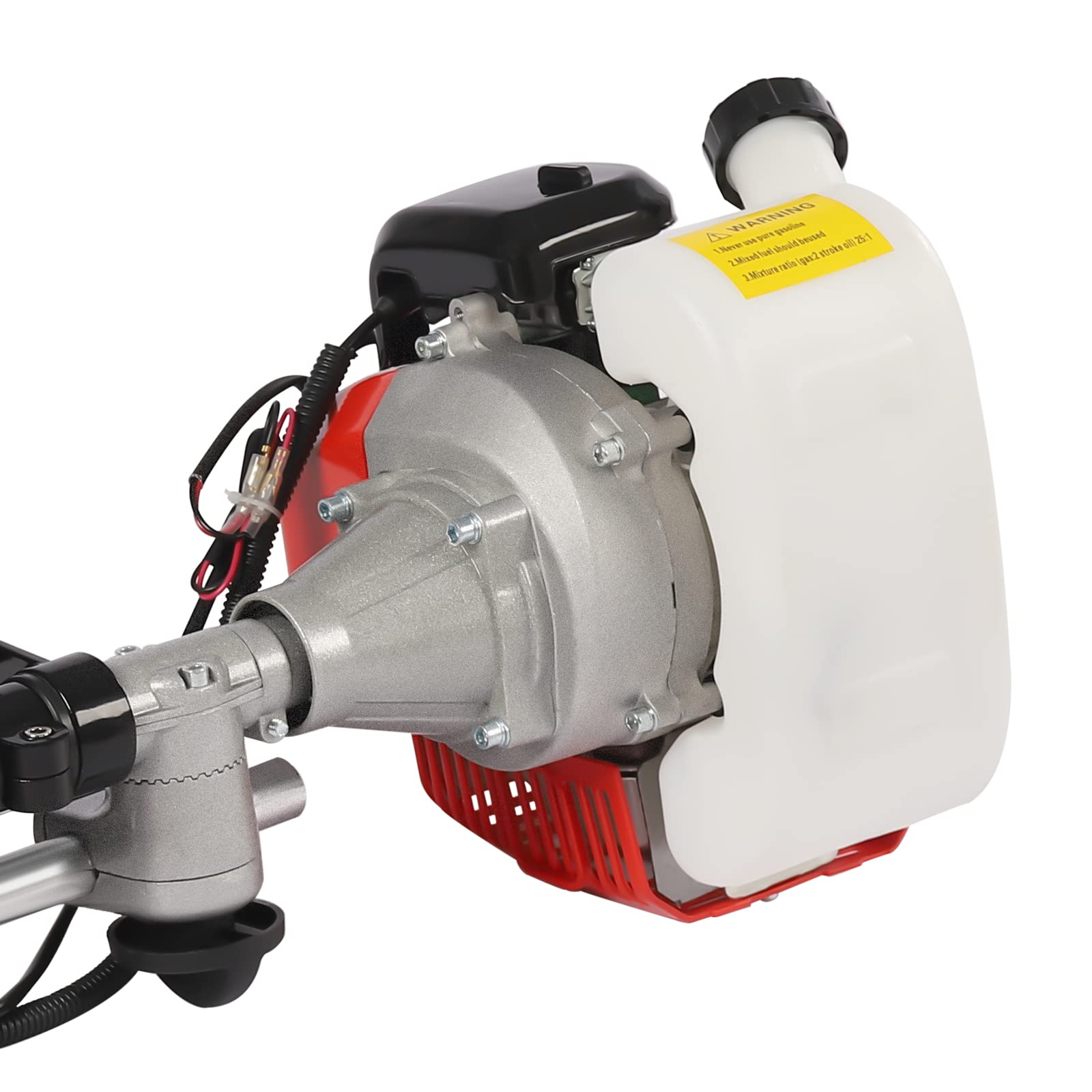 Outboard Motor Boat Engine 2 Stroke 2.3 HP, 52CC 1.7KW Marine Boat Motor w/Air Cooling System and Manual Pull Start for Inflatable Fishing Boats Yachts Water Sport Tools