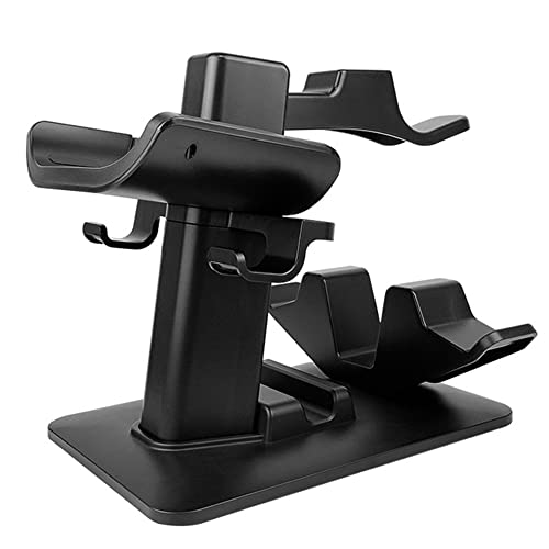 Potadak VR Stand, Multifunctional VR Headset Stand for Headset Display Holder and Controller Holder for Rift (Black)