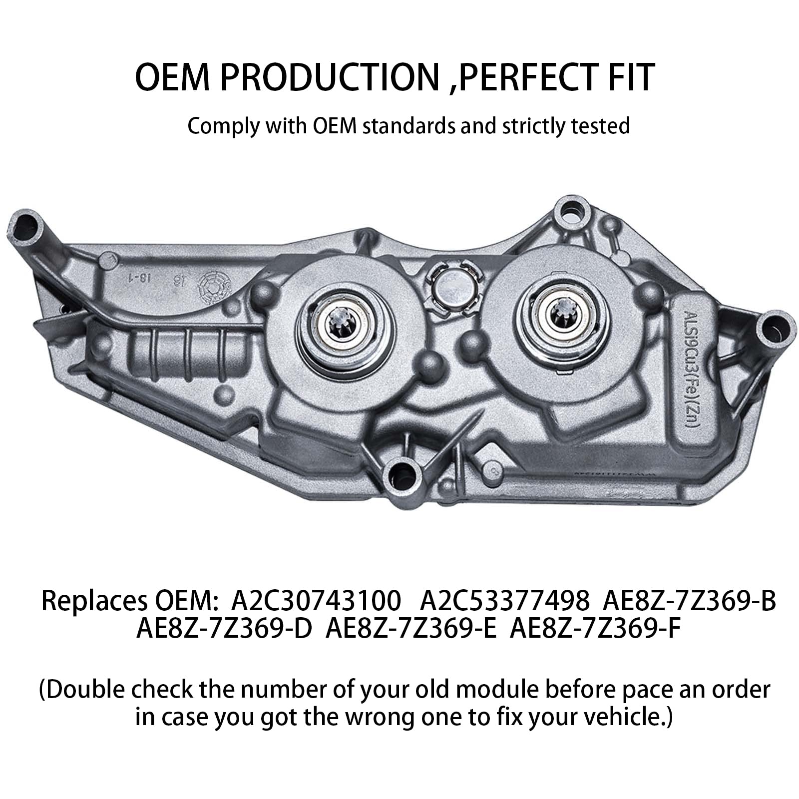 MANATEE AE8Z-7Z369-F TCM Transmission Control Module Unit TCU for Ford Fiesta 1.6L 2011-2018 Focus 2.0L 2012 2013 2014 2015 2016 2017 AE8Z-7Z369-B AE8Z-7Z369-D AE8Z-7Z369-E A2C30743100 A2C53377498