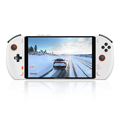 RuiyiF OneXPlayer 2 Handheld Game Console Portable PC 8.4-Inch 5-in-1 AMD R7-6800U(16+2TB,US Plug,White)
