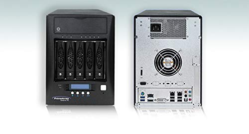 PrimeArray Systems Inc. ArrayStor NAS Media Server | DVD/CD Loader & Network Storage Device | 8 GB RAM, 32 TB Storage & 8 Bay