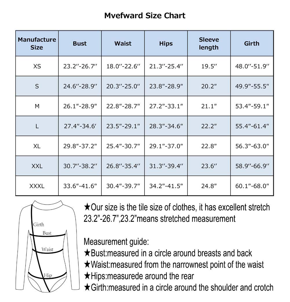 Javly Turtleneck Bodysuit for Women Long Sleeve Ballet Dance Leotards with Zipper on Back Undergarment Spandex Bodysuits Jumpsuits White S