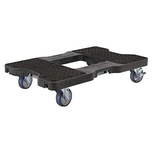 SNAP-LOC 1200 LB Professional E-Track Dolly Black
