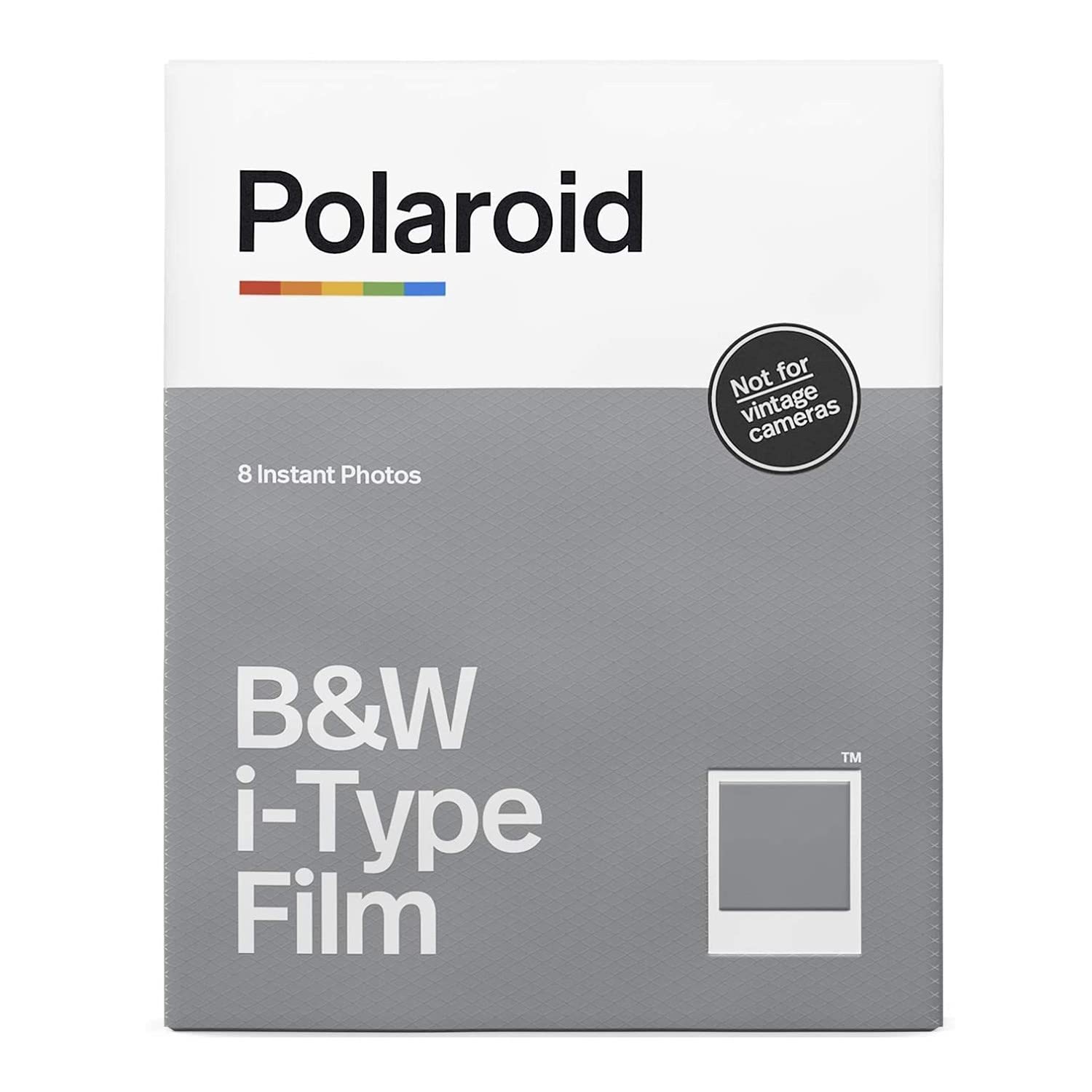Polaroid NOW+ Instant Film Camera Camera (White) with B&W Film and Film Kit Bundle (3 Items)