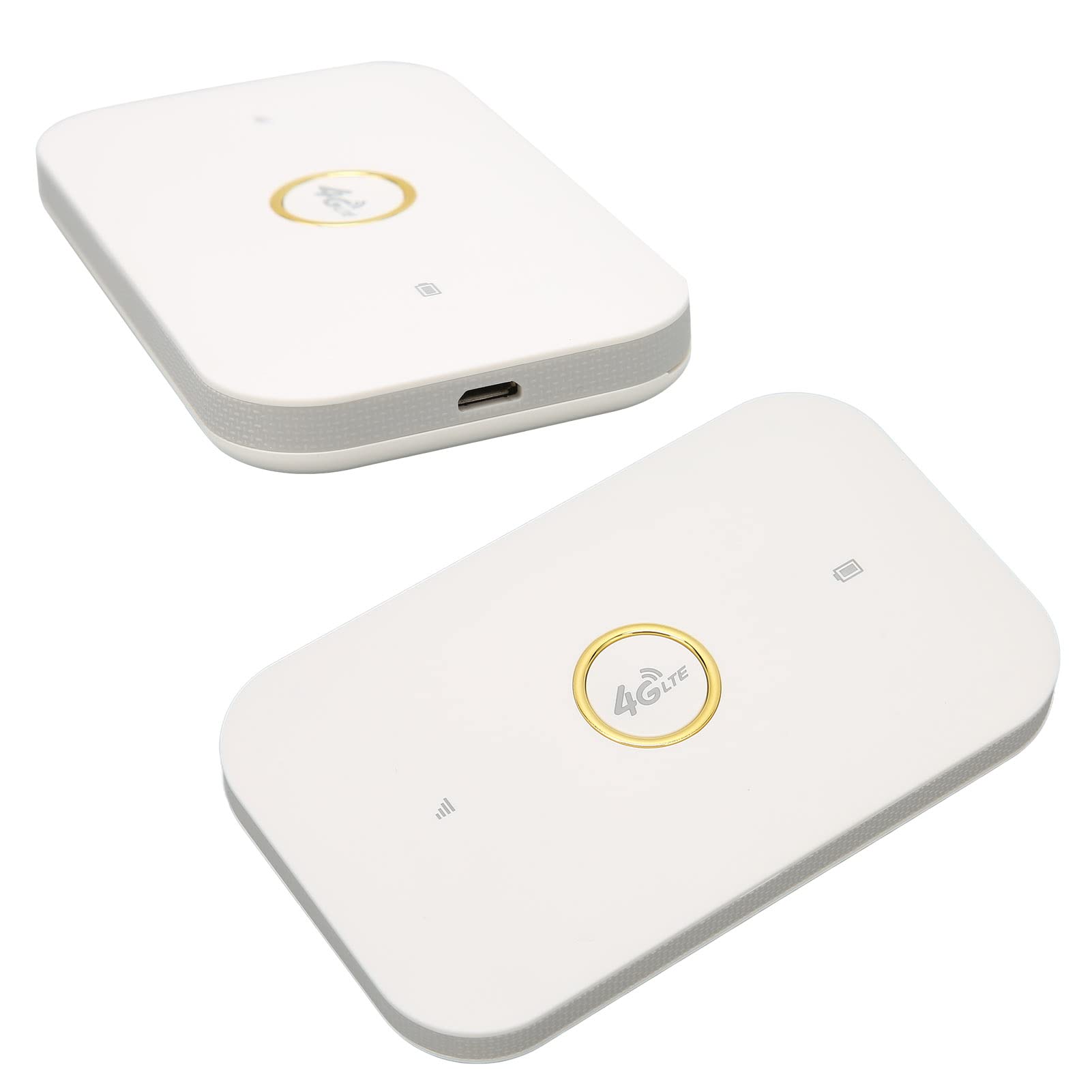 PUSOKEI 150Mbps 4G LTE Mobile Hotspot, LTE Wireless Internet Router Up to 12 Users, Wireless Pocket WiFi Device with SIM Card Slot for Home or Travel (White)