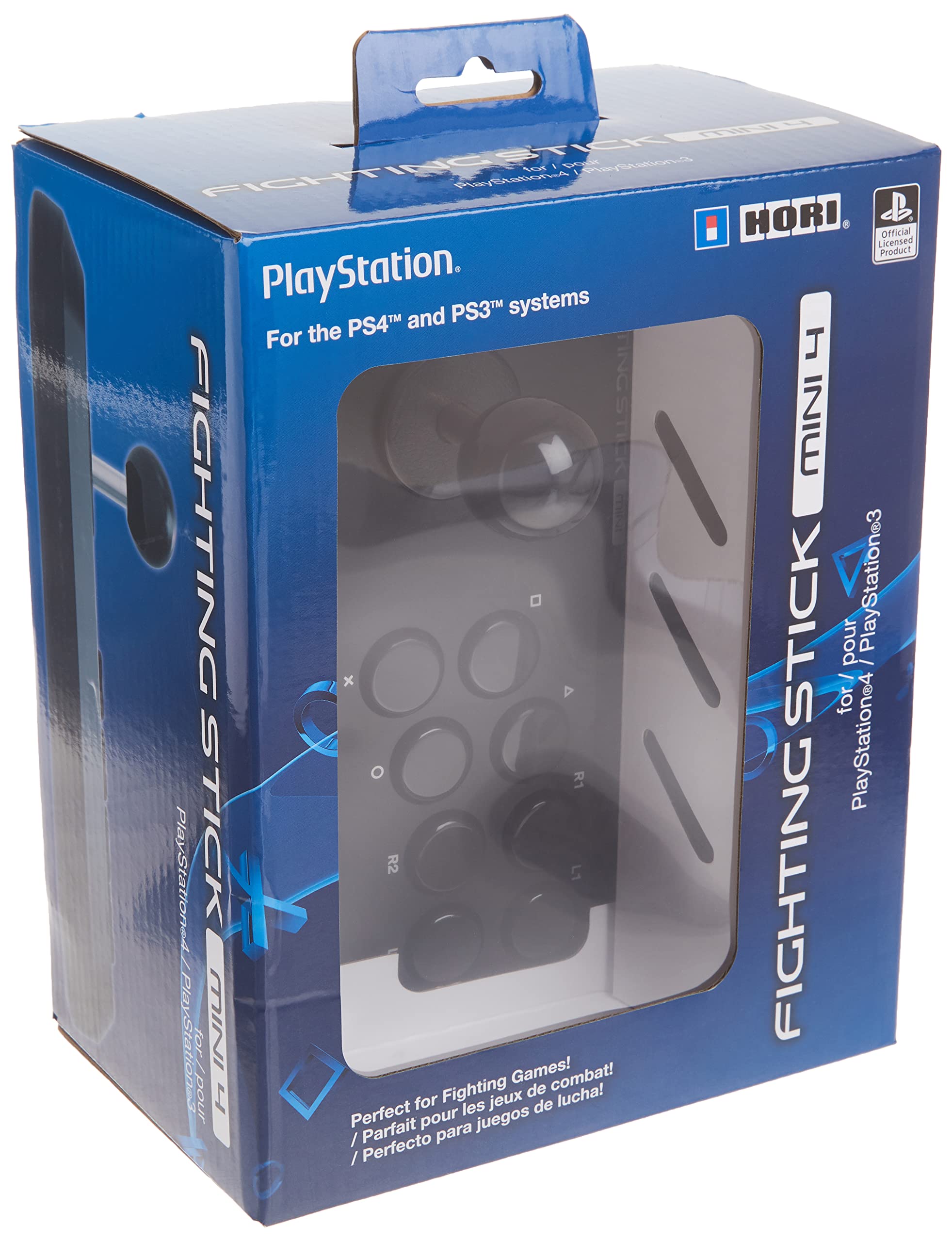 HORI Fighting Stick Mini 4 for PlayStation 4 and 3
