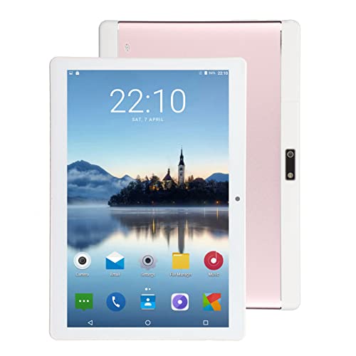 PUSOKEI Tablet PC for Android 11,10in IPS 1080P HD Large Screen,2GB RAM 32GB ROM Dual SIM Dual Standby 3G Call Tablet,Dual Camera Tablet with BT WiFi,Dual Speaker(Pink)