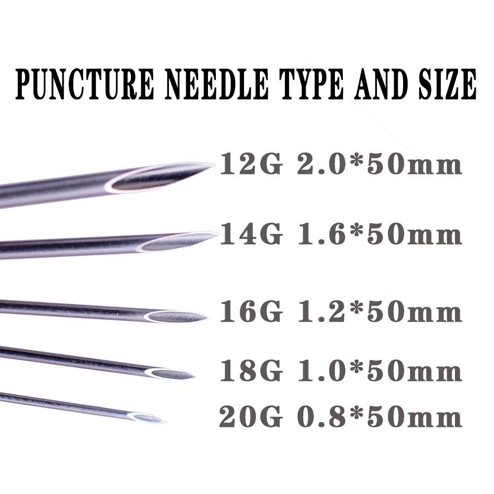 Saline Water Wipes Body 14G 18G 12G Piercing 100PCS 20G Mix Needle 16G accessories through The Wormhole All Seasons