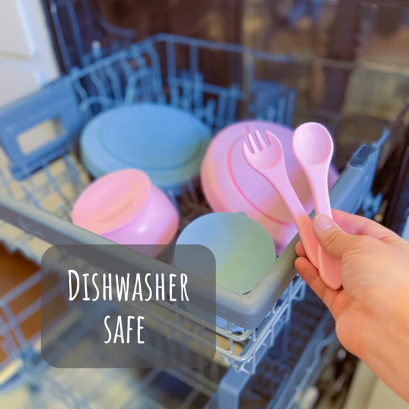 Suction Plate Set for Babies & Toddlers, 100% Food Grade Silicone, BPA Free, Dishwasher and Microwave Safe