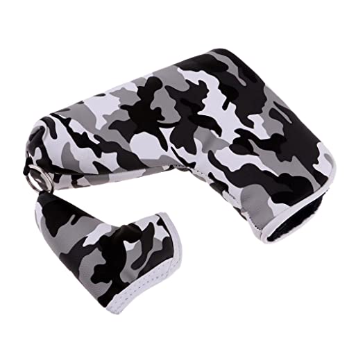 pistro Premium Golf Putter Club Head Sleeve Headcover Protector Replacement - Gray