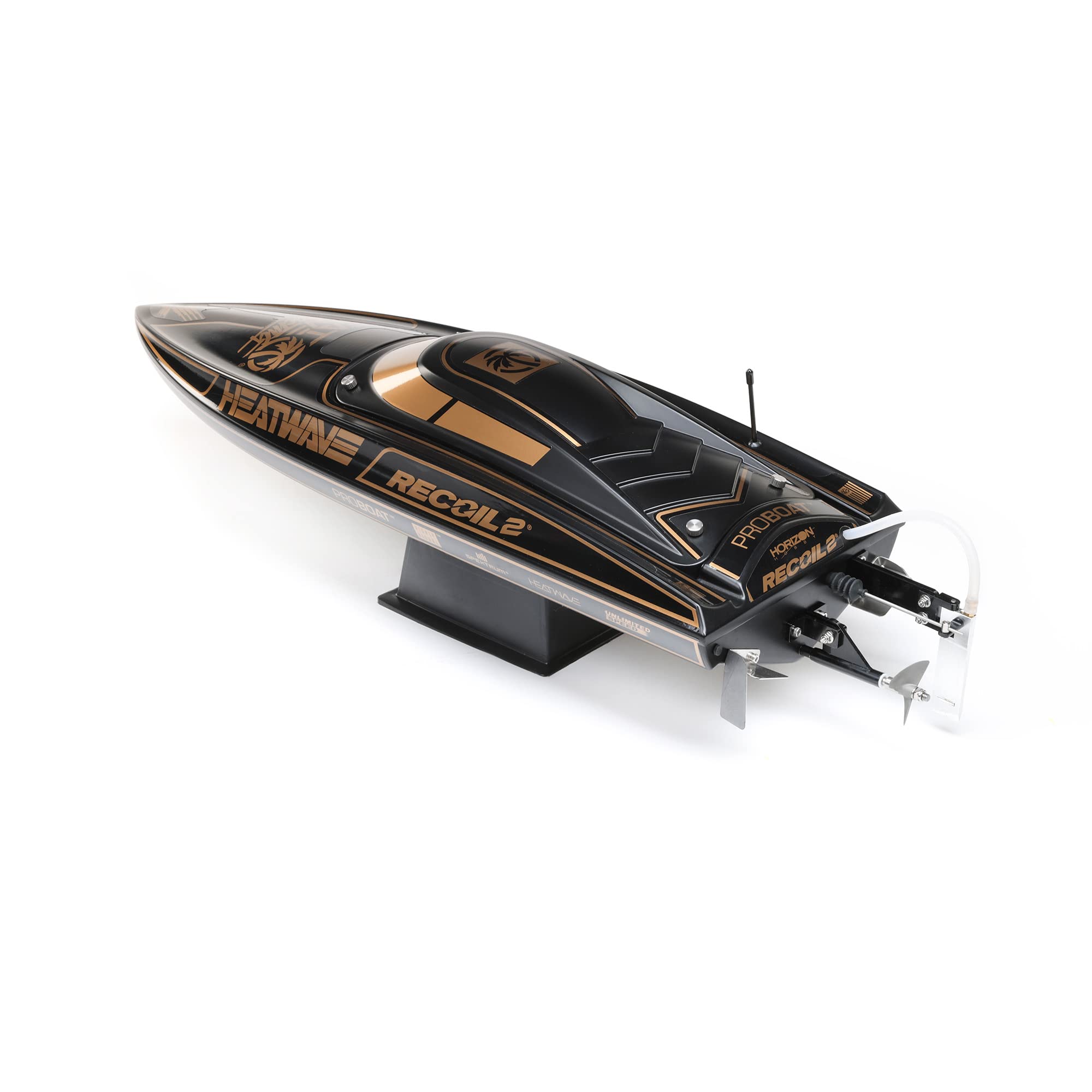 Pro Boat RC Boat Recoil 2 26" Self-Righting Brushless Deep-V RTR Everything Needed to Run Included Heatwave PRB08041T1
