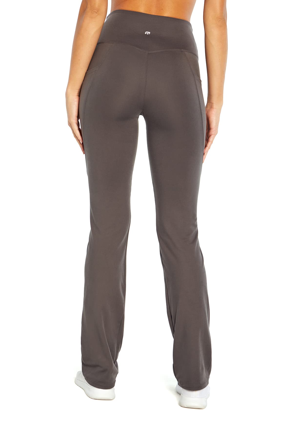 Marika Women's Standard Zen High Rise Pocket Bootcut Pant, Magnet, Large