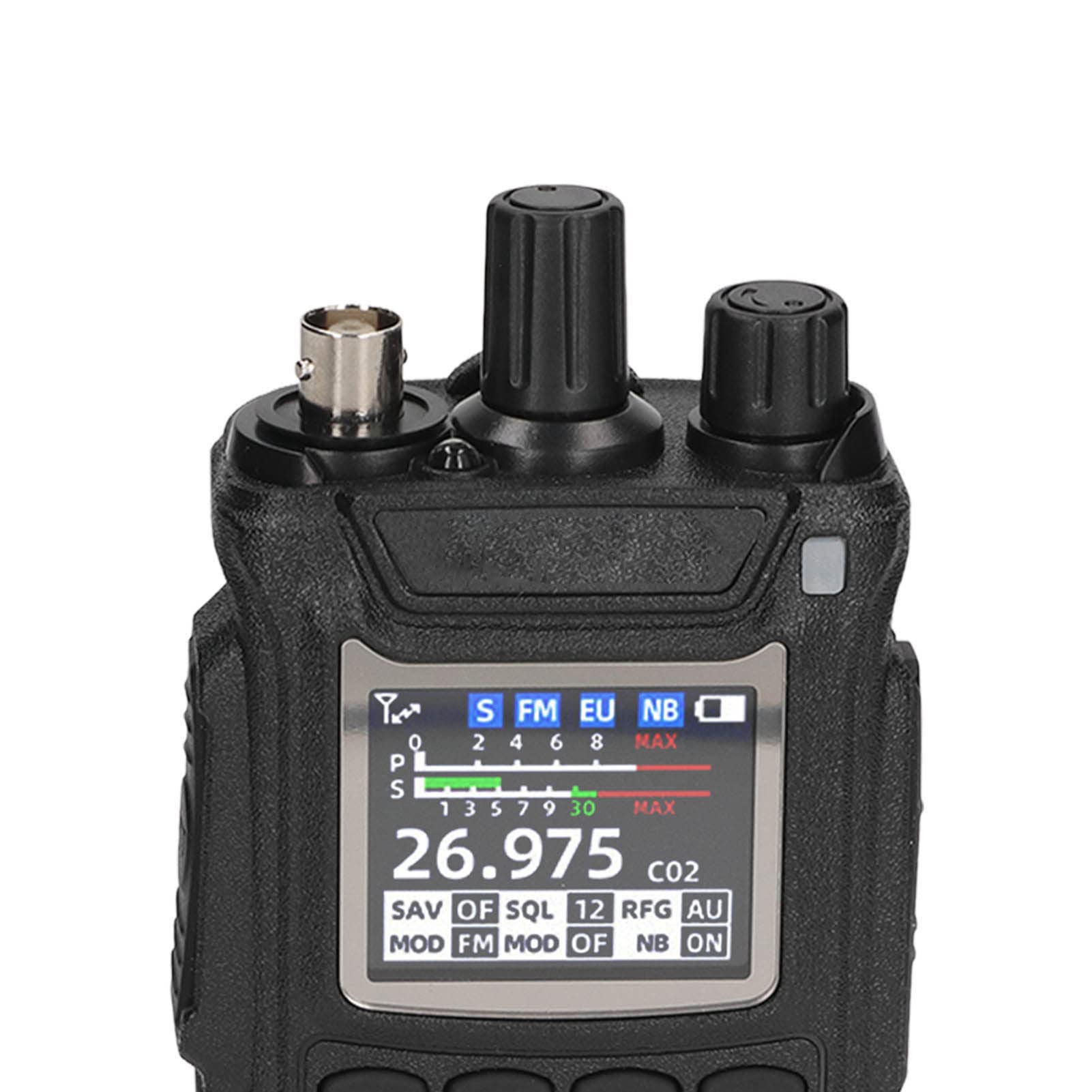 Marine Radio, Hand Held CB Radio High Sensitivity High Volume Clear Voice IP67 Waterproof for Boat (US Plug)