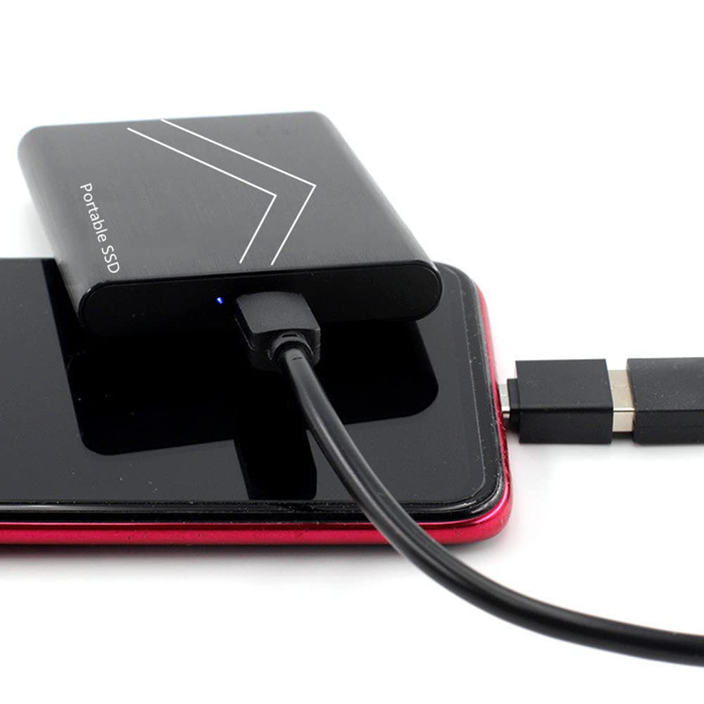 SaiDian 1Pcs Portable SSD Hard Drive Disk USB 3.1 16TB High Speed Solid State Mobile External
