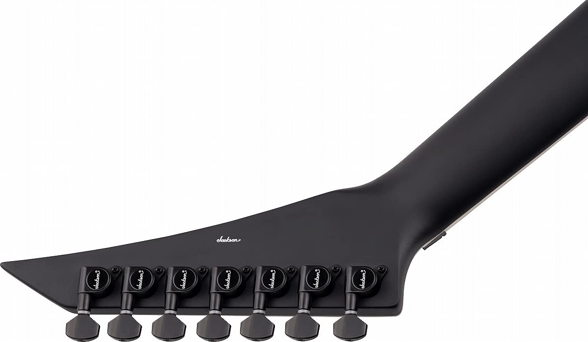 Jackson X Series Rhoads RRX24-MG7 Electric Guitar - Satin Black with Primer Gray Bevels