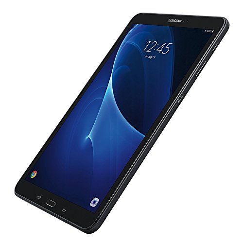 Samsung Galaxy Tab A SM-T580 10.1-Inch Touchscreen 16 GB Tablet (2 GB Ram, Wi-Fi, Android OS, Black) Bundle with 32GB microSD Card