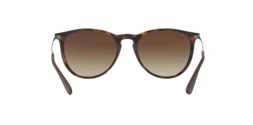 Ray-Ban RB4171 Erika 865/13 54mm Rubber Havana/Brown Gradient Sunglasses for Woman + VISIOVA Accessories Bundle Kit