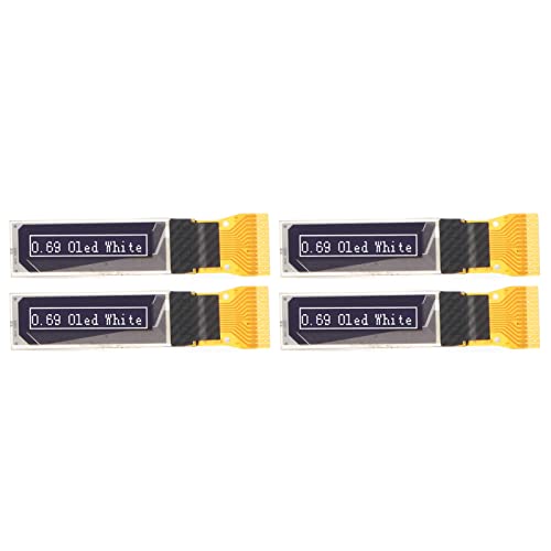 Tgoon Digital LCD Board, 4Pcs LCD Display Screen Wide Compatibility 96x16 14 Pin for DIY