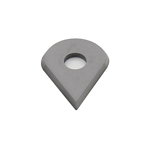 OSCARBIDE Carbide Scraper Blade Set 3pcs include Round Drop Triangle Shaped for Removing Paint Glue Varnish Rust Fits Most Popular Hand-hold Scrapers Replacement Blades