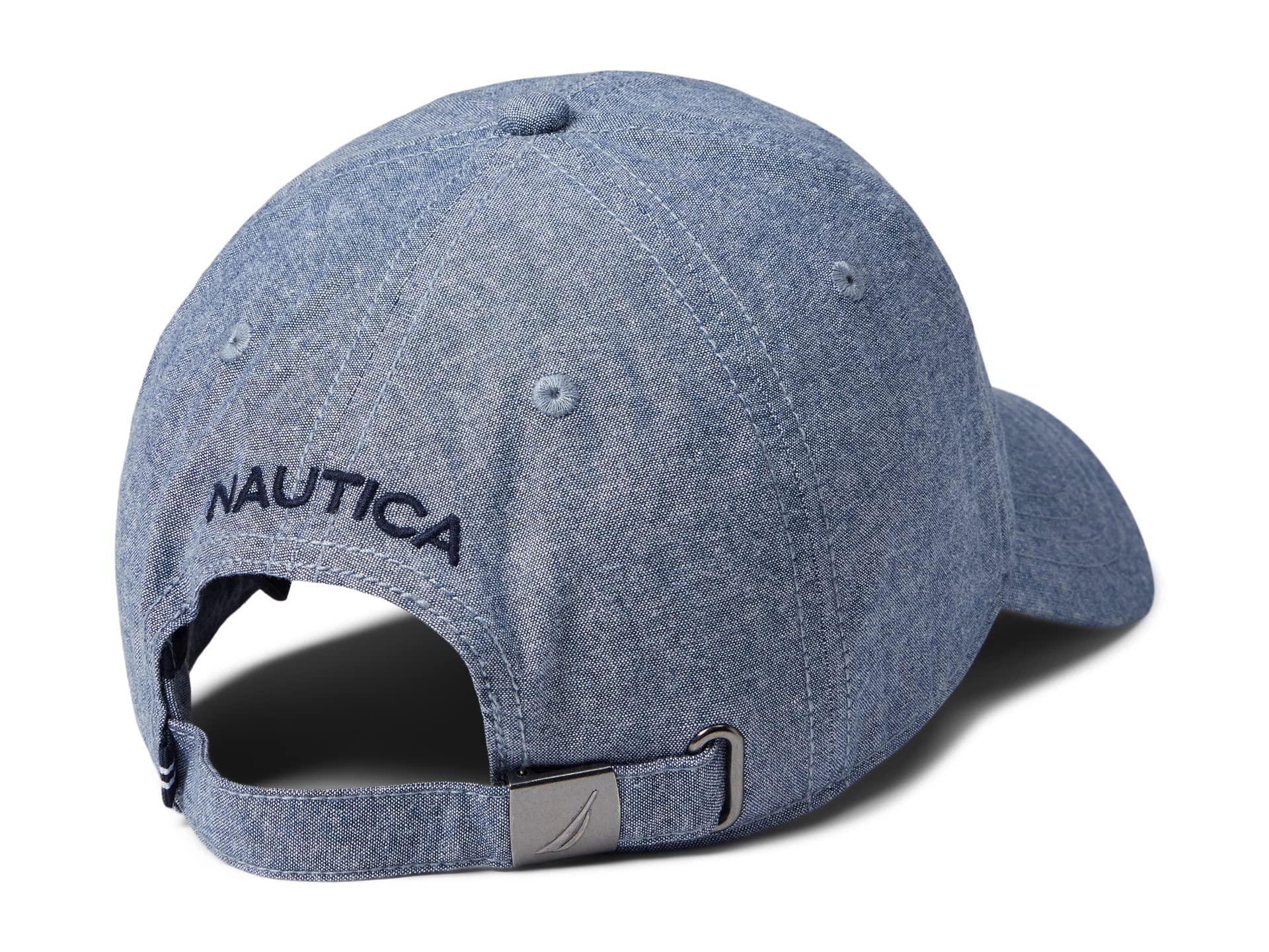 Nautica J-Class Logo 6-Panel Cap Cobalt Wave 1 One Size