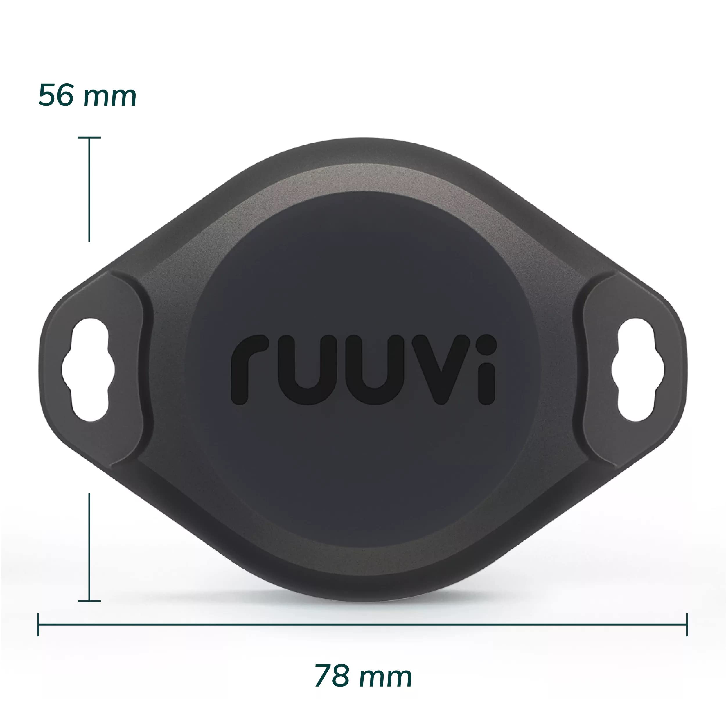 RuuviTag Pro 2in1 Wireless Bluetooth Temperature (°C/°F), and Motion Sensor. Alerts & History. Free Android/iOS apps. Integrates with Victron, Homey, and Home Assistant. Made in Europe.