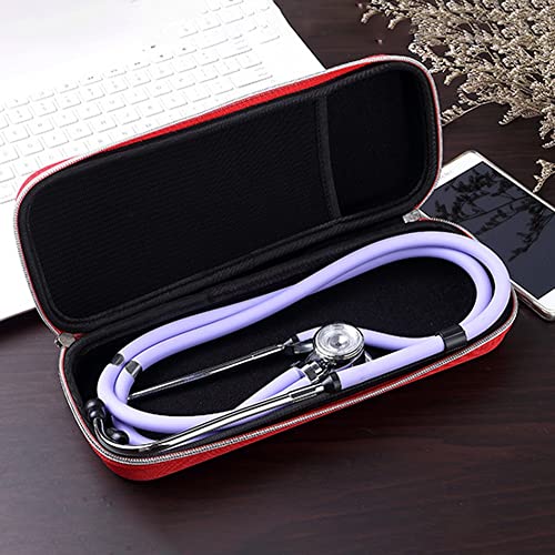 Predyn Stethoscope Storage Bag Durable Zippers Shockproof Stethoscope Storage Box for Stethoscope Hard Protective Storage Box EVA Case Bag Doctor and Nurse Accessories