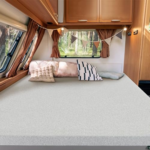 ZINUS 8 Inch Ultima RV Memory Foam Mattress [New Version], Short Queen, Fiberglass Free, Medium Firm Feel, Breathable Memory Foam, Certified Safe Foams & Fabric, Mattress in A Box
