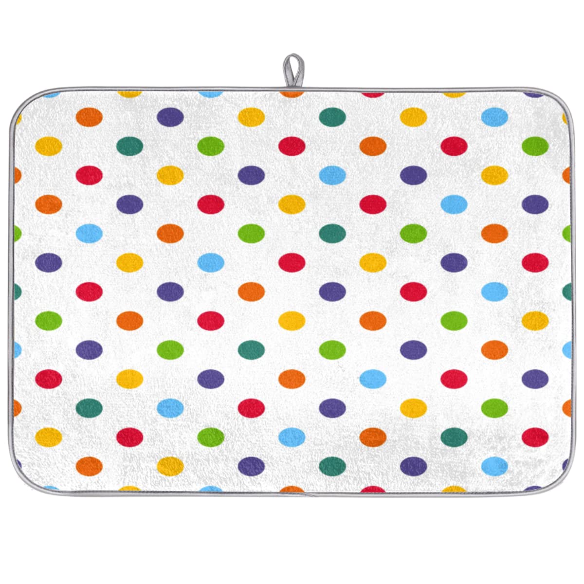 Originals Dish Drying Mat 16 x 18 Inch Absorbent Reversible Microfiber Dish for Kitchen Coffee Bar Countertop