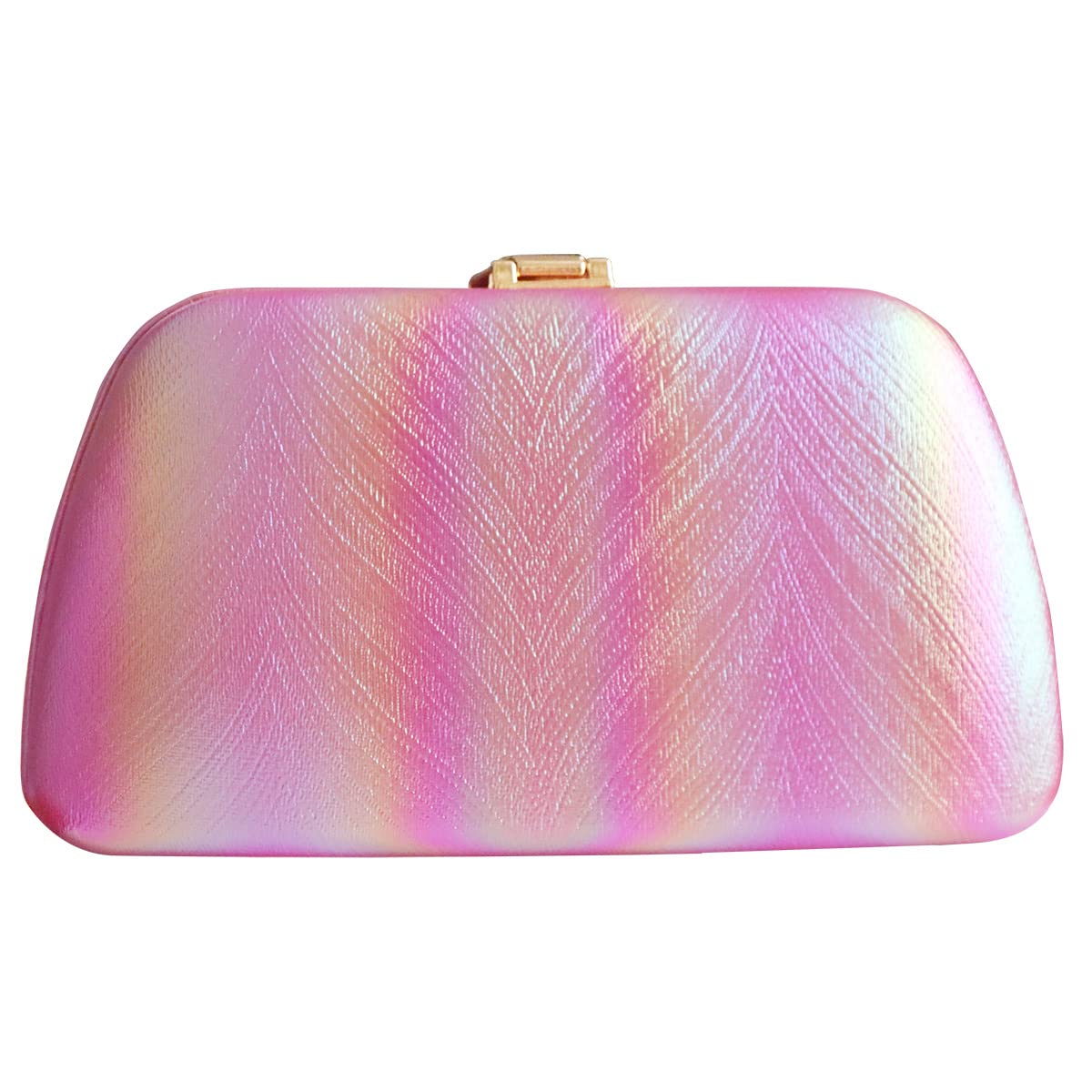 Mogor Women‘s Gradual Change Color Small Evening Bags Formal Bridal Wedding Clutches Purses Prom Cocktail Party Handbags