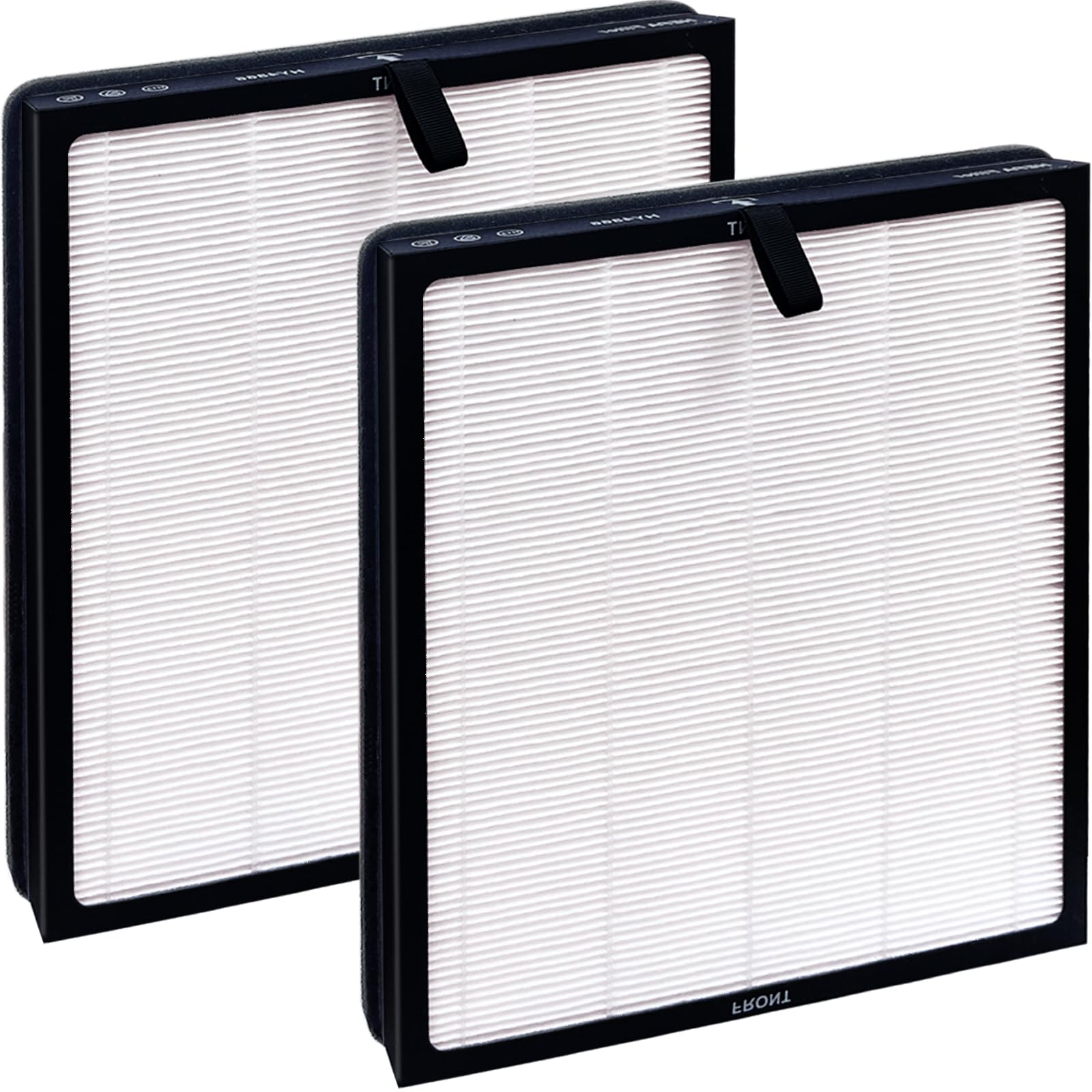 Pmosata 2 pack HY4866 Replacement Filter Compatible with MORENTO HY4866 Air Purifier and YIOU M1 Air Purifier,upgrade 2-In-1 H13 Ture HEPA Filter