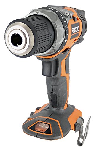Ridgid Fuego R86008 18V Lithium Ion 1650 RPM Cordless Compact 2 Speed Drill / Driver with LED Grip Light and Keyless Chuck (Battery Not Included, Power Tool Only)