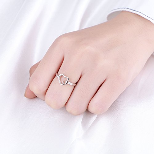 Inspirational Jewelry S925 Sterling Silver My Story Isn't Over Yet Semicolon Ring Size 7