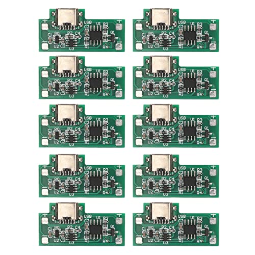 Socobeta Switch Board Module, Easy to Install PET Controller Board 10Pcs Adjustable Output for Desktop Small Fan