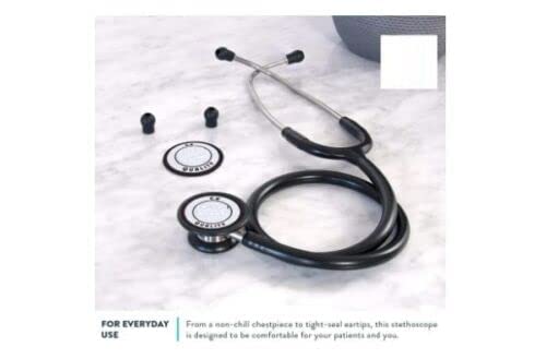 sainio Dual Head Stethoscope Stainless Steel, Stethoscope for Medical Students & Doctor