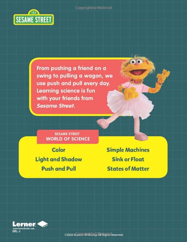 Push and Pull: A Sesame Street ® Science Book (Sesame Street ® World of Science)
