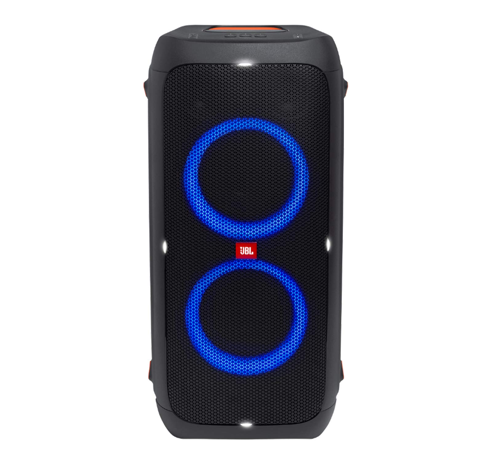 JBL PartyBox 310 Premium High Power Portable Wireless Bluetooth Audio System Bundle PMB100 Wired Dynamic Vocal Mic - Black