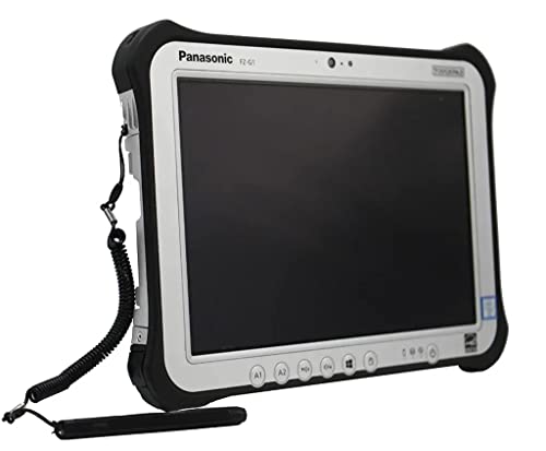 Panasonic Toughpad G1, FZ-G1 MK4, Intel Core i5-6300U @2.40GHz, 10.1" Multi Touch + Digitizer, 256GB SSD, 8GB, Webcam, Rear Camera, TPM 2.0, Long Life Battery, Win10 Pro (Renewed)