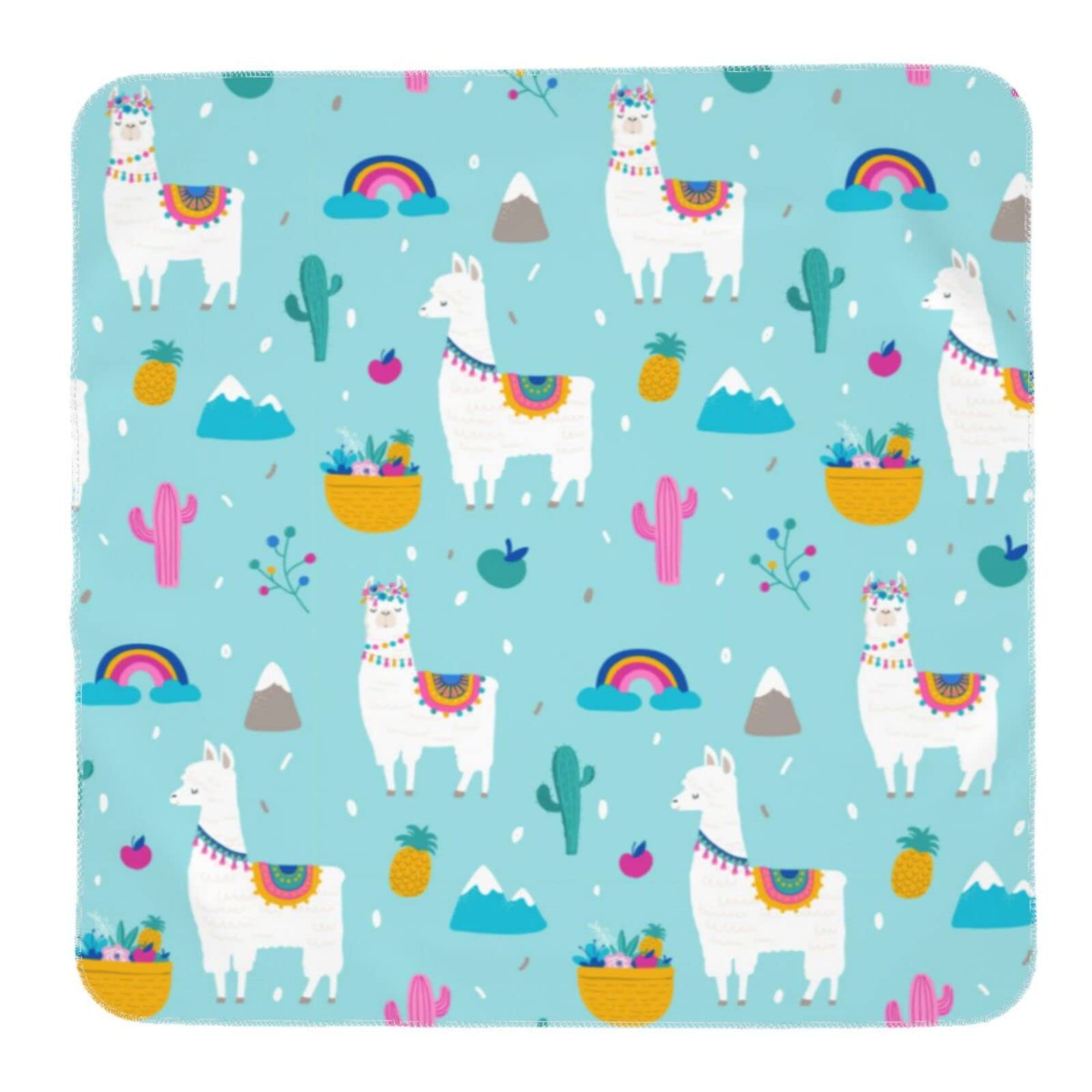 Qwalnely Llama Baby Stuff Blankets for Shower Infant Blankets for Newborn Baby Infant Toddler