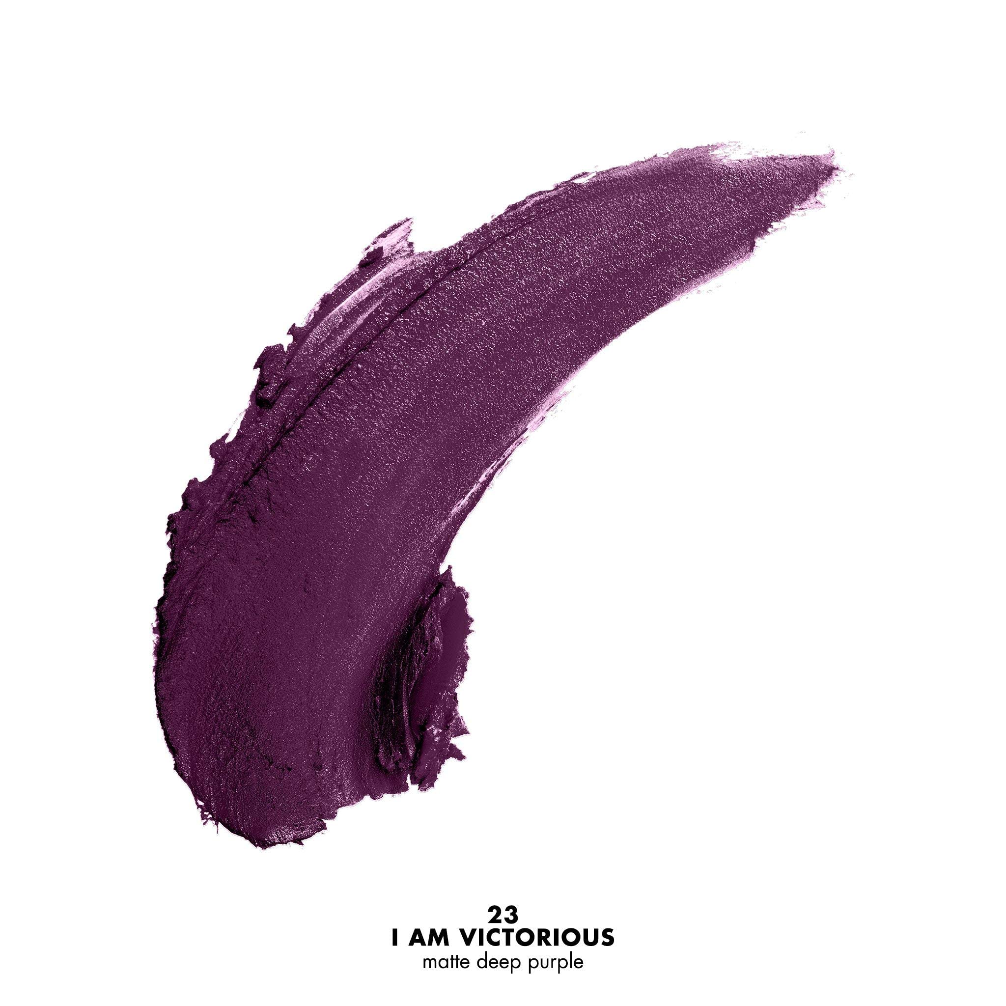 Milani Bold Color Statement Matte Lipstick - I Am Victorious (0.14 Ounce) Vegan, Cruelty-Free Bold Color Lipstick with a Full Matte Finish