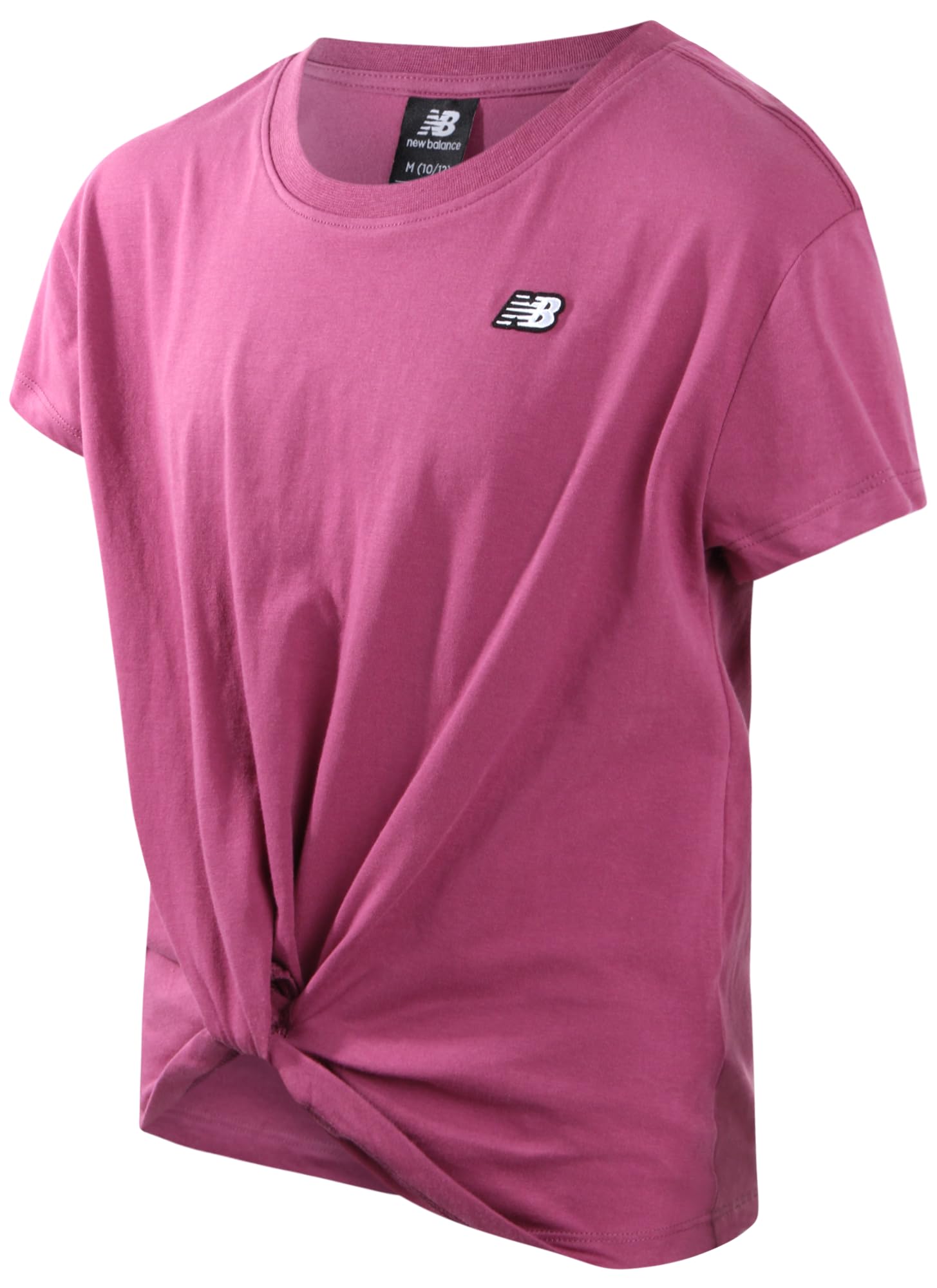 New Balance Girls Active Leggings Set 3 Piece T-Shirt, and Leggings Activewear Set, Size 10-12, SurfGreySurf