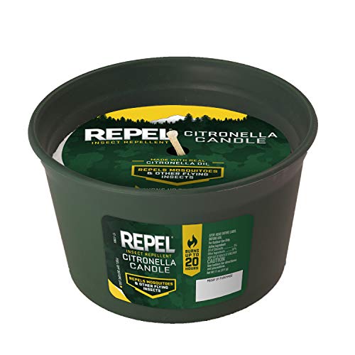 Repel Insect Citronella Candle, Pack of 6