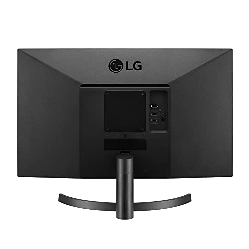 LG 27UK500-B Monitor 27โ UltraFine (3840 x 2160) IPS Display, AMD FreeSync Technology, sRGB 98% Color Gamut, HDR 10, OnScreen Control, Wall Mountable - Black