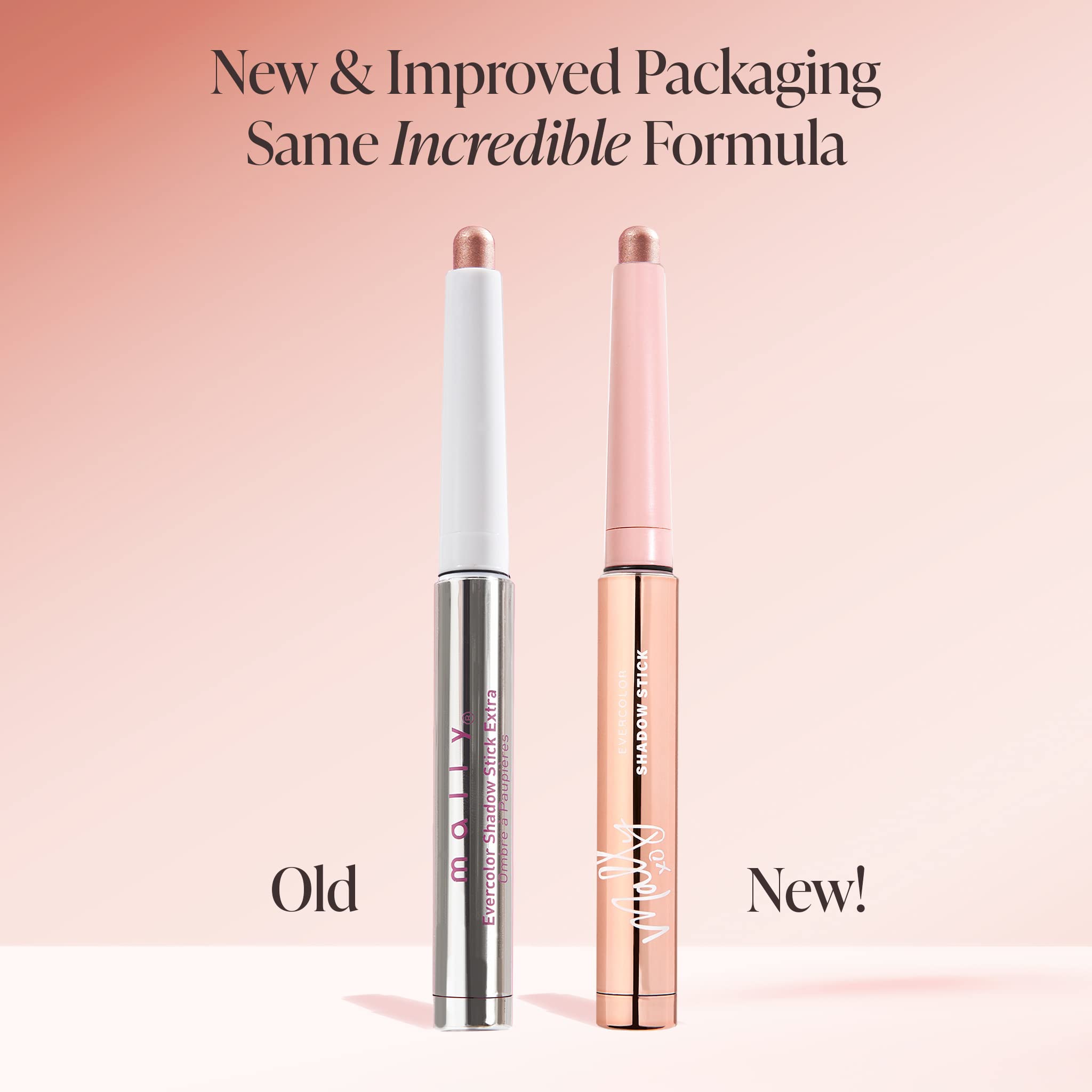 Mally Beauty Evercolor Eyeshadow Stick - Precious Gold Shimmer - Waterproof and Crease-Proof Formula - Easy-to-Apply Buildable Color - Cream Shadow Stick
