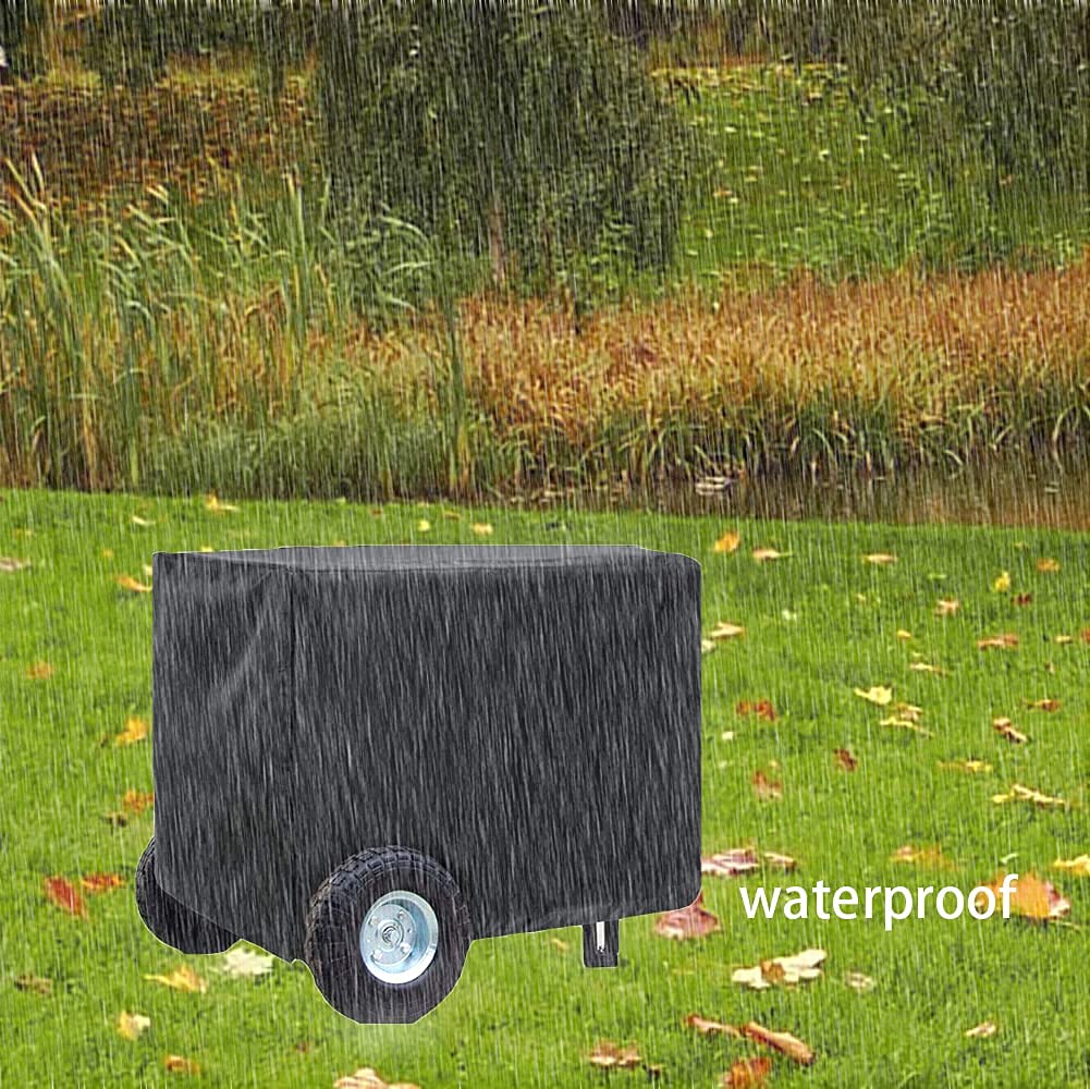 Outdoor Waterproof Generator Cover Fits Most Generators 5000-10000 Watt (32 x 24 x 24 inch)